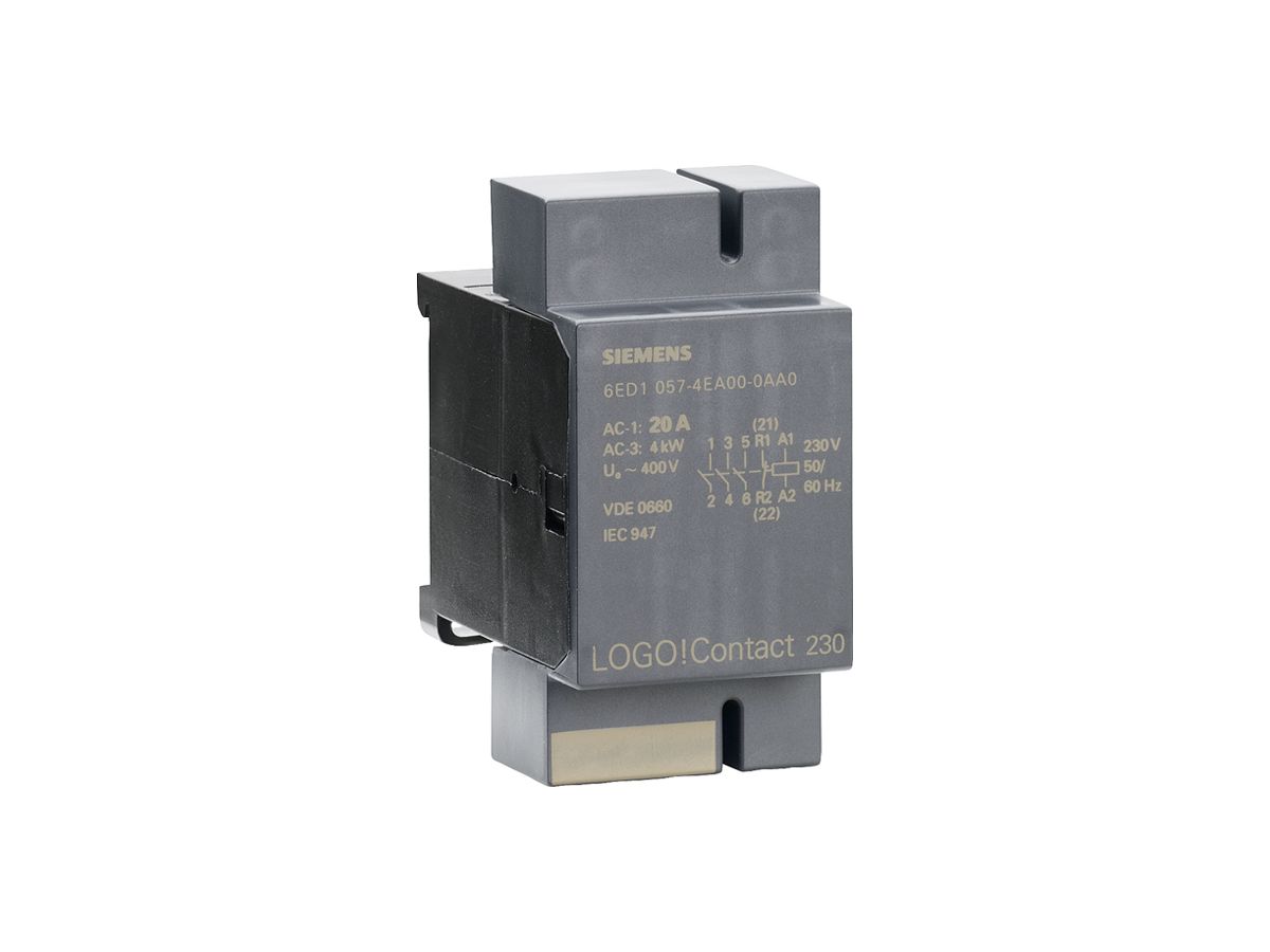 Schützmodul Siemens LOGO! Contact 230VAC 3S 1O - Otto Fischer AG