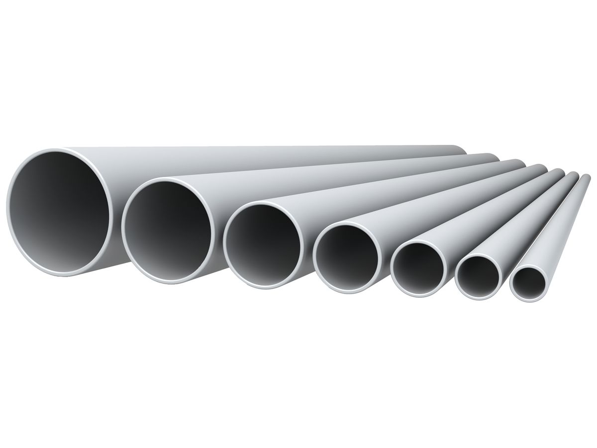 Tube TIT PM FLEX rigide PVC M20×3m classe 3321 750N gris clair - Otto ...