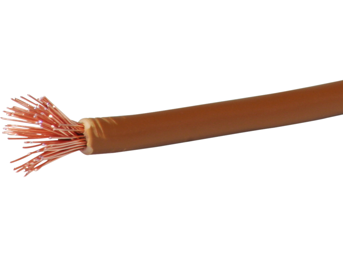 Toron T 6mm² brun Eca, Bobine à 100m - Otto Fischer AG