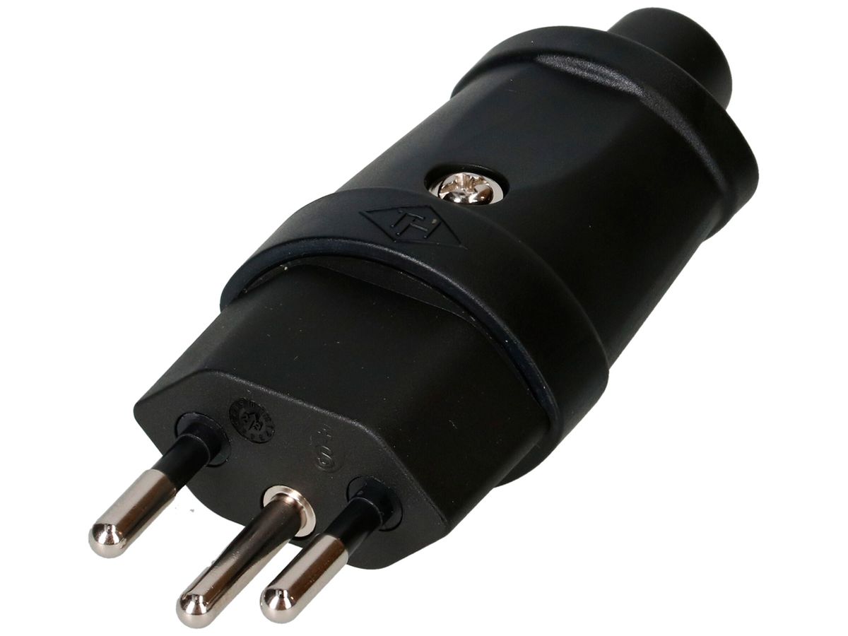 Stecker Typ 12 MAX HAURI TH strong 10A 230V PVC/PA Ø6…10mm IP20 sz ...