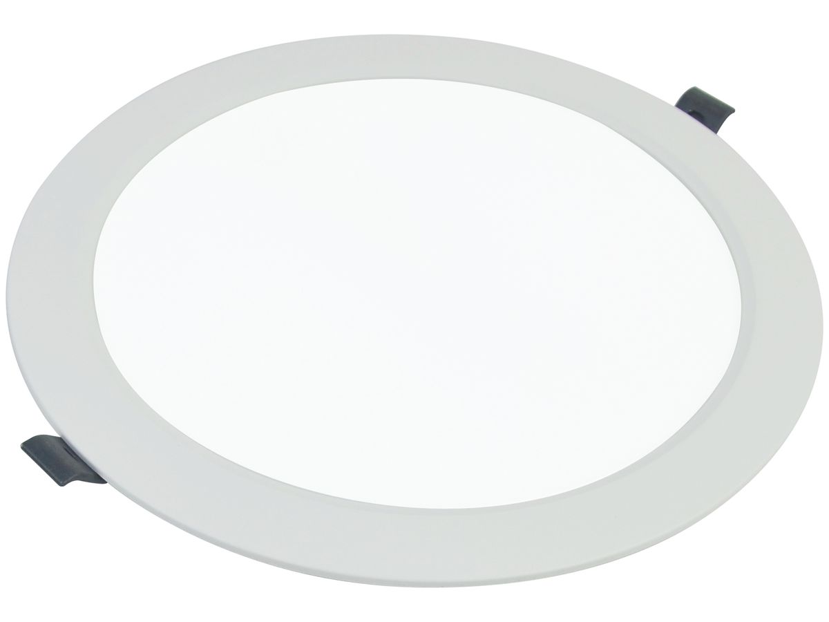 LED-Downlight DOTLUX CIRCLEflat 6W 290lm 3000K 120° inkl. Treiber weiss ...