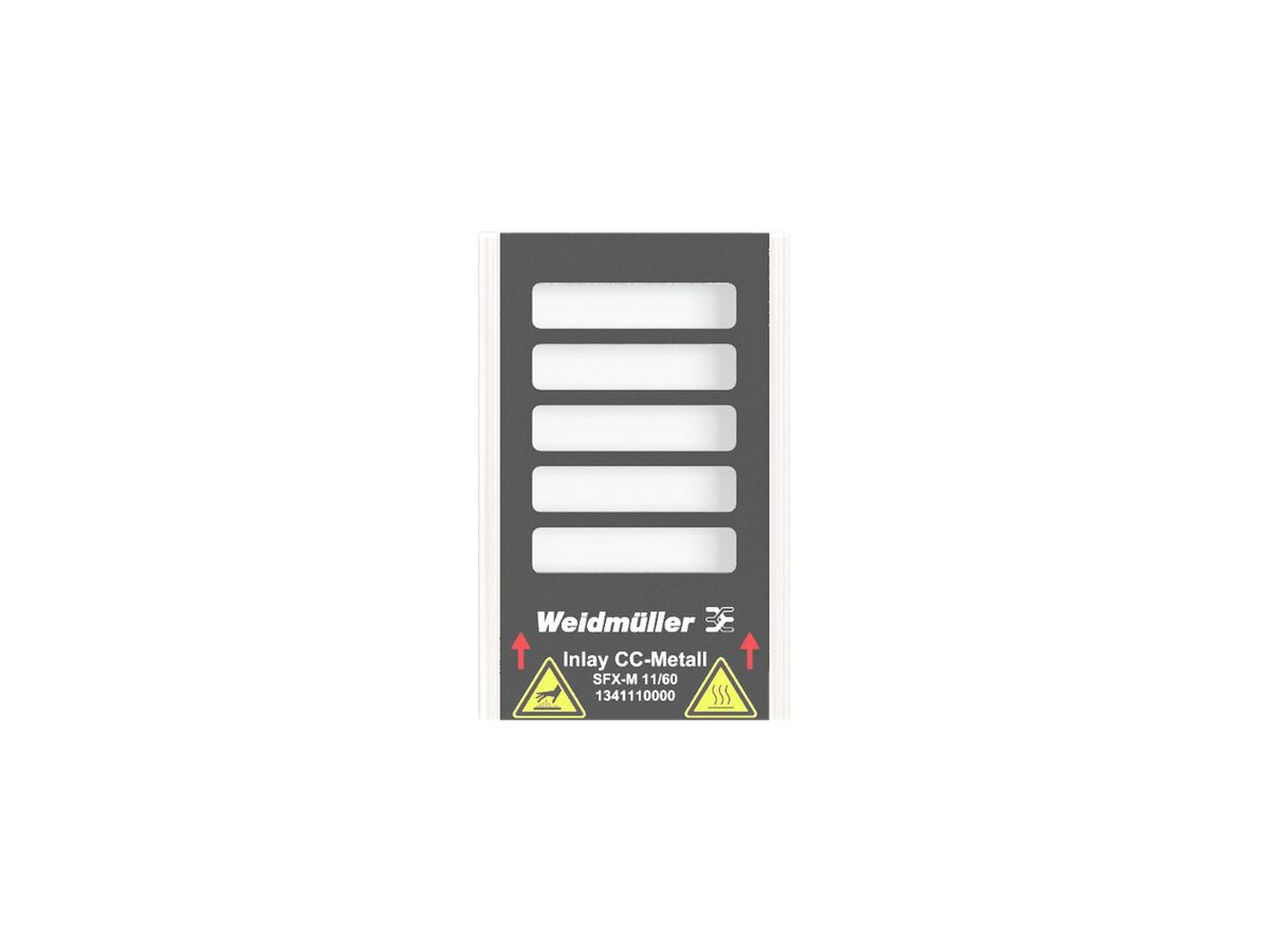 Kabelmarkierer Weidmüller MetalliCard SFX für Ø7…40mm 11×60mm Edelstahl ...