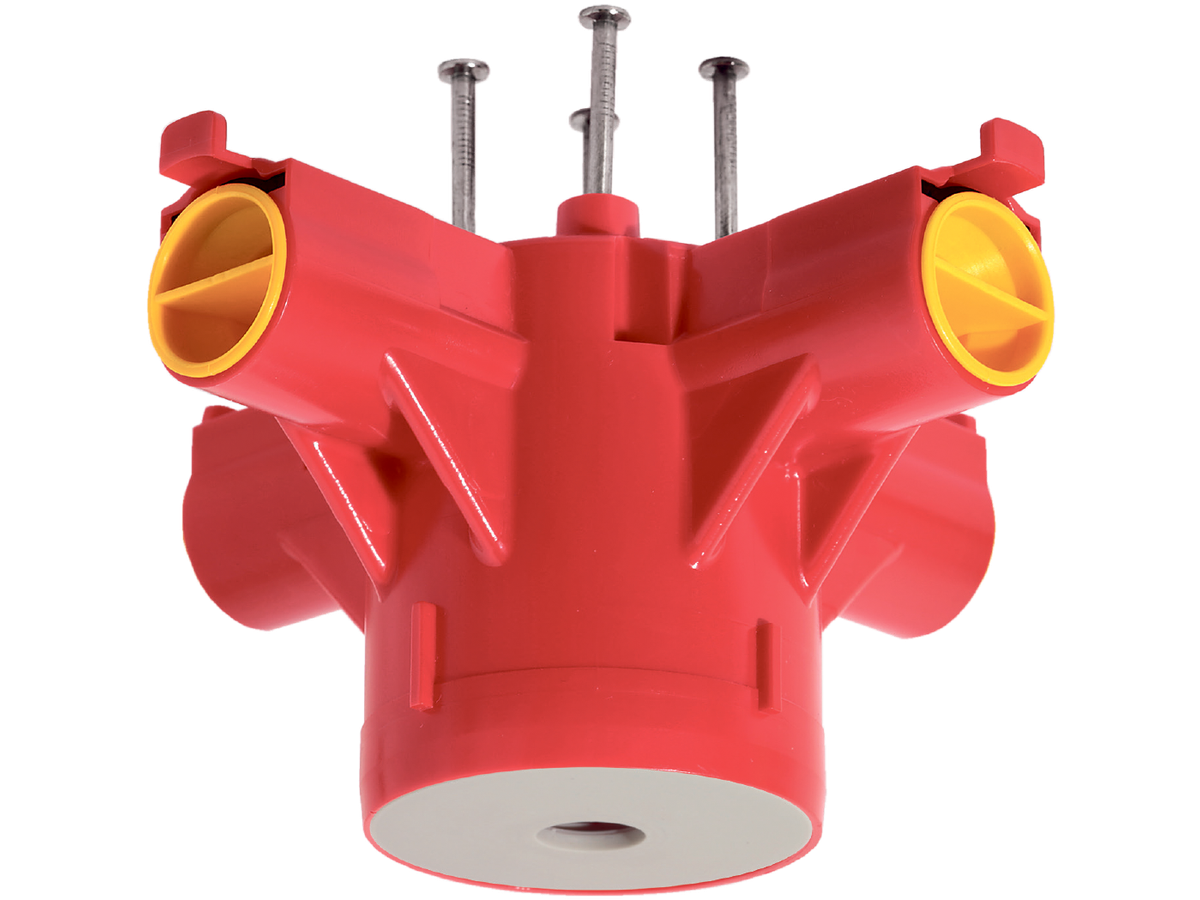 Lampendübel MT Crallo-Star Ø60×85mm ohne Montagering 4×M20/M25 rot ...