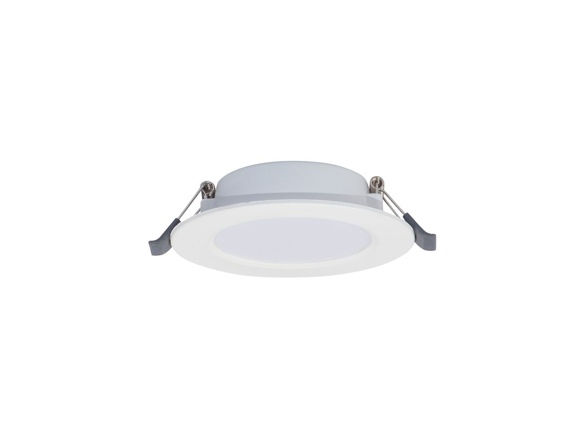 LED-Downlight DOTLUX CIRCLEflat 4W 240lm 3000K 120° inkl. Treiber weiss ...